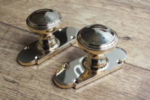 Brass Victorian Door Knobs | British Ironmongery